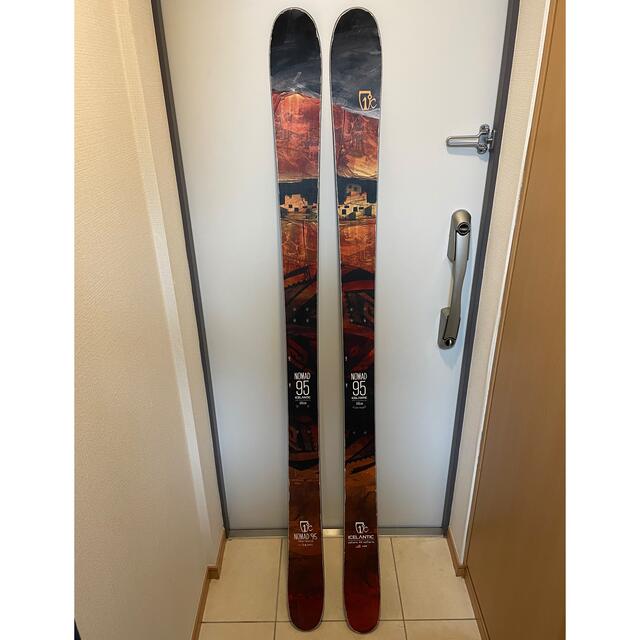 icelantic nomad 95 スキー板 中古 板のみの通販 by yuu shop icelantic nomad 95 スキー板 中古 板のみの通販 by yuu shop