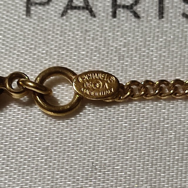 CHANEL ネックレス リボン ココマーク ラインストーン CHANEL ネックレス リボン ココマーク ラインストーン