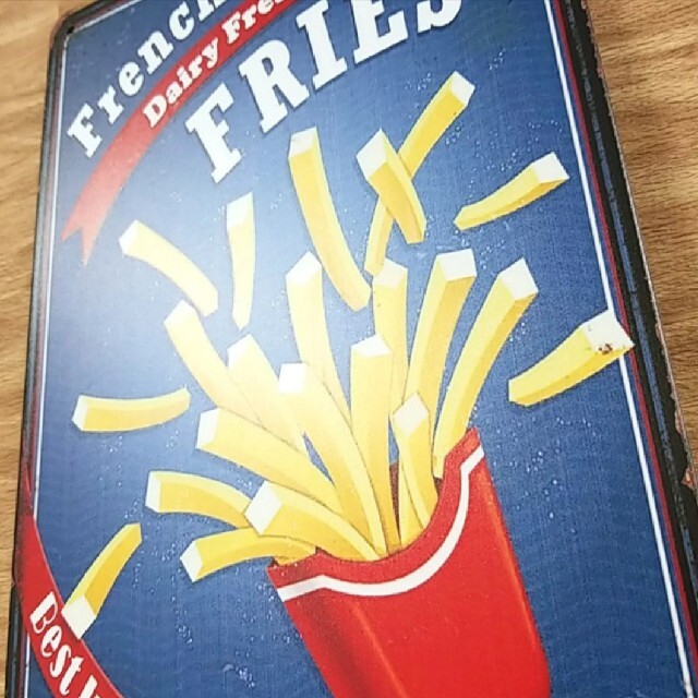 デザイン看板k】フライドポテト☆ポテト絵ファーストフード デザイン看板k】フライドポテト☆ポテト絵ファーストフード