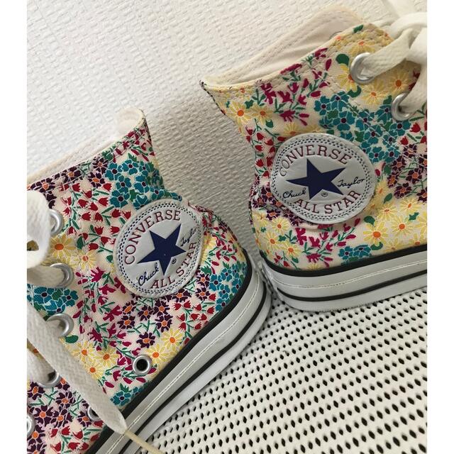 CONVERSE - ☆CONVERS ALL STAR コンバース ハイカット【花柄 CONVERSE - ☆CONVERS ALL STAR コンバース ハイカット【花柄
