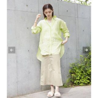 FRAMeWORK(シャツ/ブラウス(長袖/七分) ・ イエロー/黄色系)の FRAMeWORK(シャツ/ブラウス(長袖/七分) ・ イエロー/黄色系)の