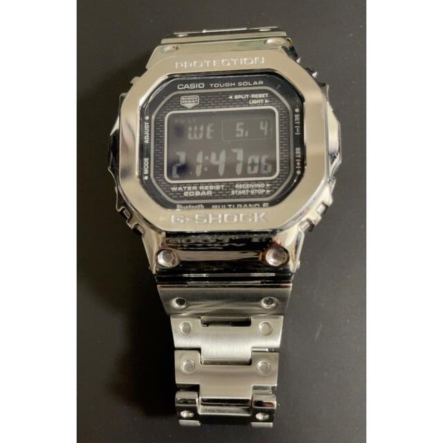 G-SHOCK - G-SHOCK GMW-B5000D希少?反転液晶 フルメタルシルバー G-SHOCK - G-SHOCK GMW-B5000D希少?反転液晶 フルメタルシルバー