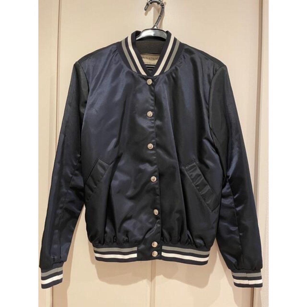 MAISON KITSUNE' - Maison kitsune サテン テディの通販 by -W MAISON KITSUNE' - Maison kitsune サテン テディの通販 by -W
