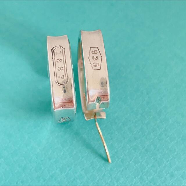 希少TIFFANY&Co. ティファニー 1837 ナローフープピアス 希少TIFFANY&Co. ティファニー 1837 ナローフープピアス