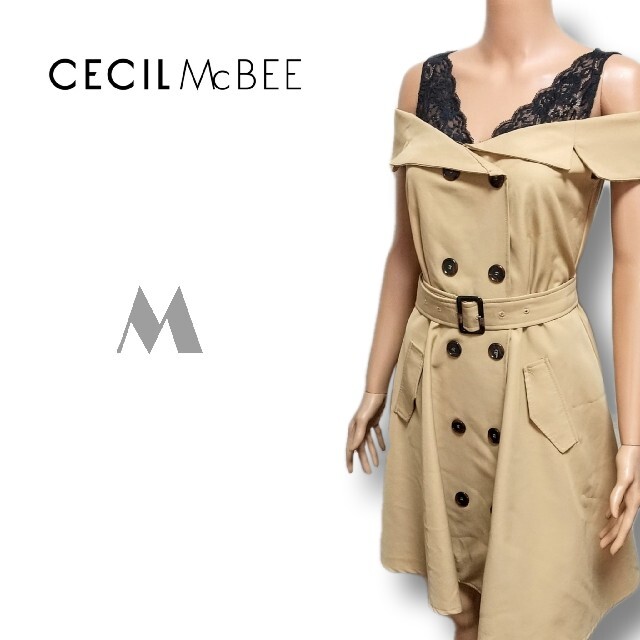 CECIL McBEE - トレンチワンピースの通販 by *✲゚*( *´﹀` )*✲゚ CECIL McBEE - トレンチワンピースの通販 by *✲゚*( *´﹀` )*✲゚