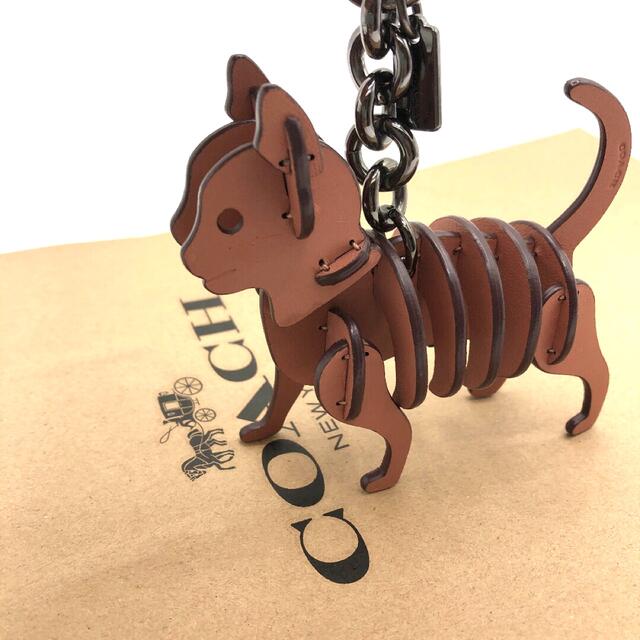 COACH☆新品】スモール キャット☆バッグチャーム☆猫☆レザー COACH☆新品】スモール キャット☆バッグチャーム☆猫☆レザー
