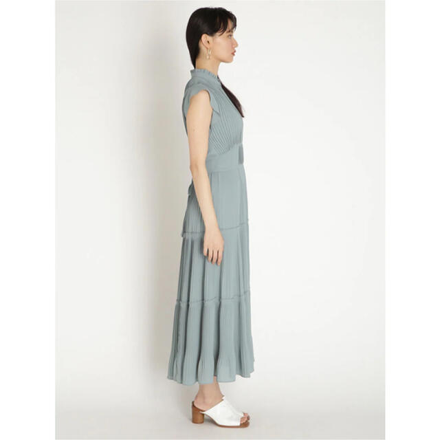 SNIDEL - ˗ˏˋ美品ˎˊ˗ SNIDEL ティアードプリーツワンピースの SNIDEL - ˗ˏˋ美品ˎˊ˗ SNIDEL ティアードプリーツワンピースの