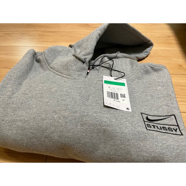 STUSSY - STUSSY × NIKE パーカー XLサイズ グレーの通販 by STUSSY - STUSSY × NIKE パーカー XLサイズ グレーの通販 by