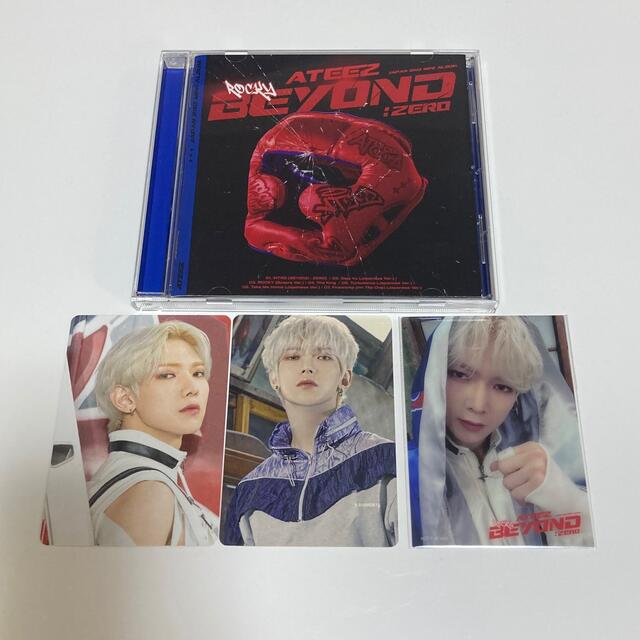Ateez Ateez Beyond Cd付 通常盤トレカセット クリアカード ヨサンの通販 By Yaji35 ※不明時、プロフ確認