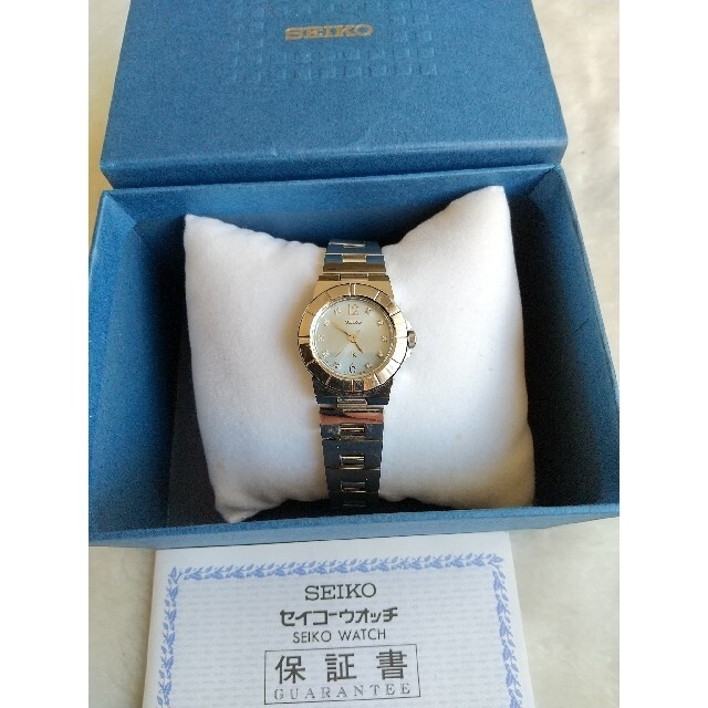 SEIKO - セイコールキア 10Pダイヤ レディースクォーツの通販 by SEIKO - セイコールキア 10Pダイヤ レディースクォーツの通販 by