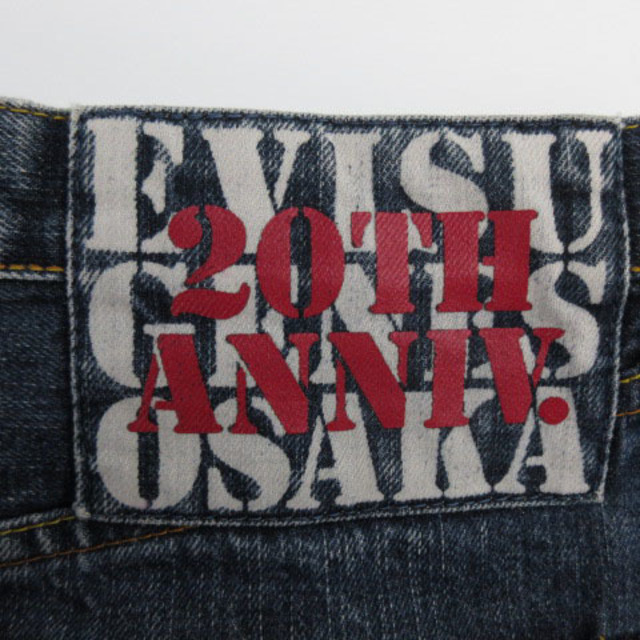 EVISU - EVISU 20th ANNIVERSARY デニムパンツ ジーンズ 刺繍 30 EVISU - EVISU 20th ANNIVERSARY デニムパンツ ジーンズ 刺繍 30