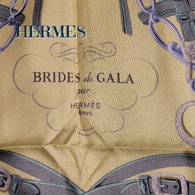 HERMES - 未使用 レア 稀少 HERMES エルメス スカーフ カレ90の HERMES - 未使用 レア 稀少 HERMES エルメス スカーフ カレ90の