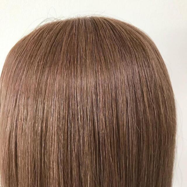 ピンクミルクティー 最高級レミー人毛100% フル ウィッグ キャップ ピンクミルクティー 最高級レミー人毛100% フル ウィッグ キャップ