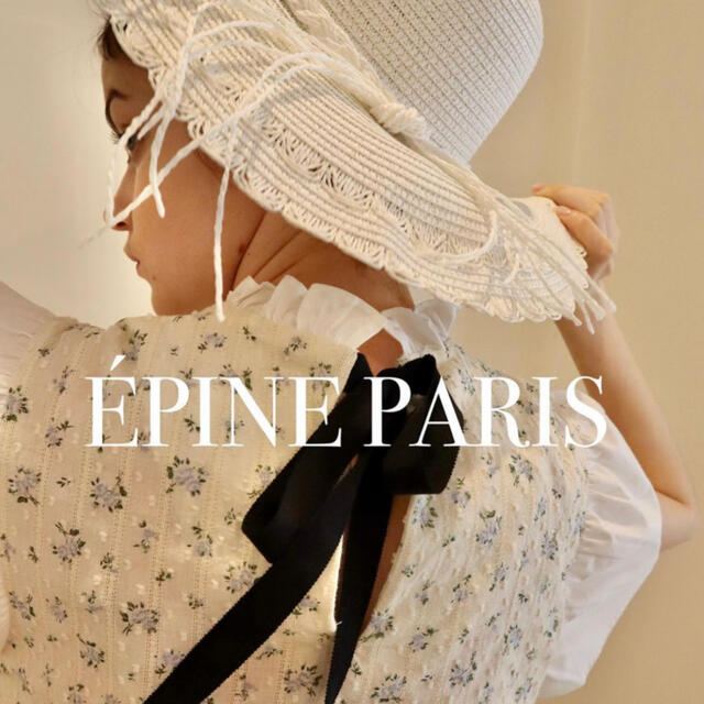 French flower back ribbon frill blouse シャツ/ブラウス(半袖 French flower back ribbon frill blouse シャツ/ブラウス(半袖