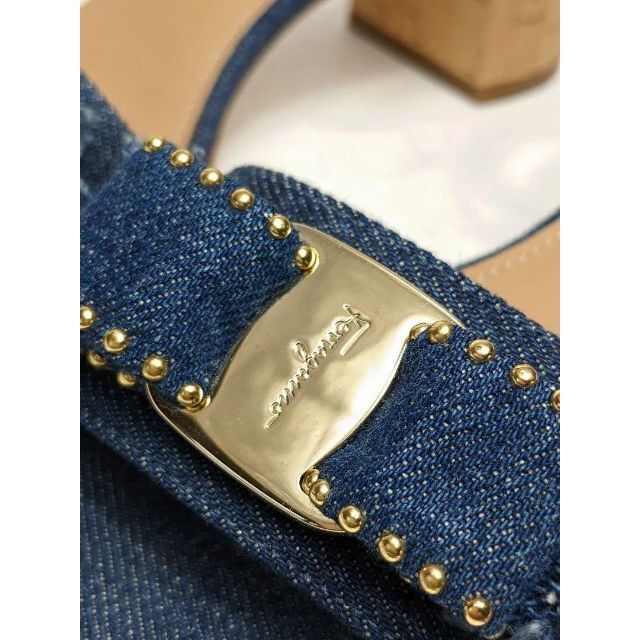 未使用同様❤フェラガモFerragamoメリージェーンヴァラサンダル 未使用同様❤フェラガモFerragamoメリージェーンヴァラサンダル