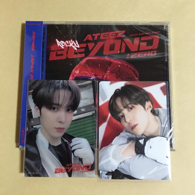 Ateez Beyond Zero 通常盤 Cd トレカ ユノ 2枚の通販 By ほほs Shop|ラクマ