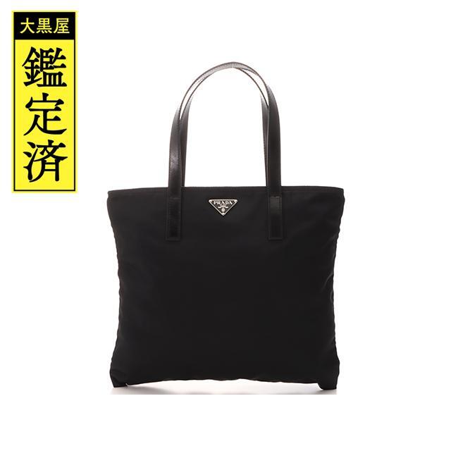 PRADA トートバッグ ブラック ナイロン 【431】 PRADA トートバッグ ブラック ナイロン 【431】