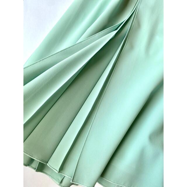 新品 FOXEY NEW YORK フレアスカート ミントグリーン 大きいサイズ 新品 FOXEY NEW YORK フレアスカート ミントグリーン 大きいサイズ