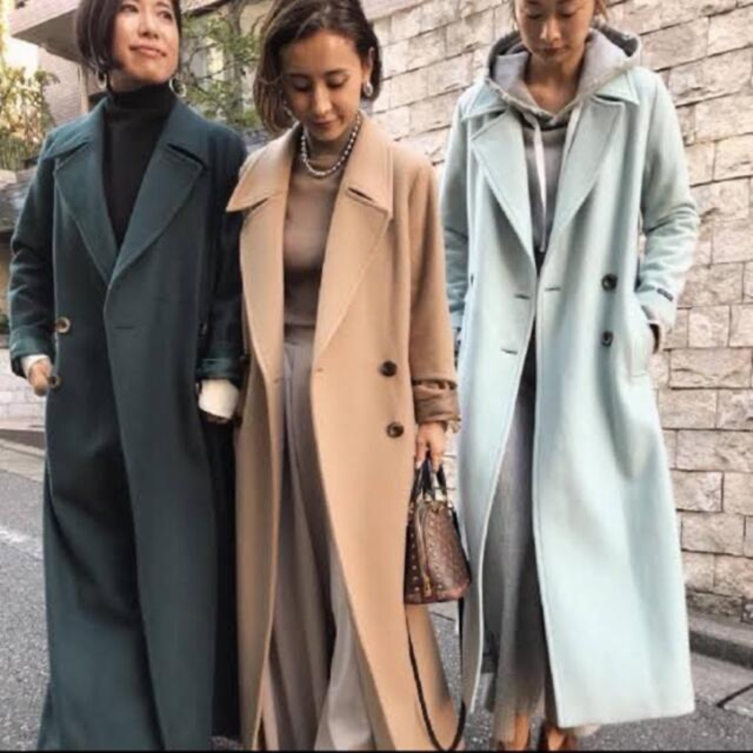 Ameri VINTAGE LITTLE FLARE LONG COAT Ameri VINTAGE LITTLE FLARE LONG COAT