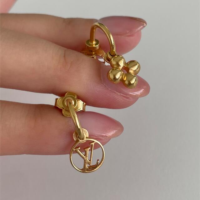 ほぼ未使用!ルイヴィトン ピアス ゴールド 美品 ほぼ未使用!ルイヴィトン ピアス ゴールド 美品