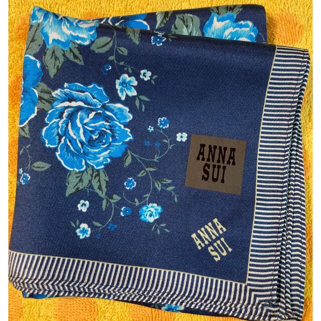 ANNA SUI - アナスイ シルクスカーフお花 蝶々柄neの通販 by ANNA SUI - アナスイ シルクスカーフお花 蝶々柄neの通販 by