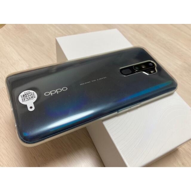 美品 OPPO A5 2020 グリーン64GB 美品 OPPO A5 2020 グリーン64GB