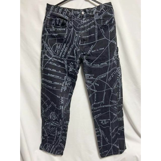 supreme Gonz Map Denim Painter Pant 30 supreme Gonz Map Denim Painter Pant 30