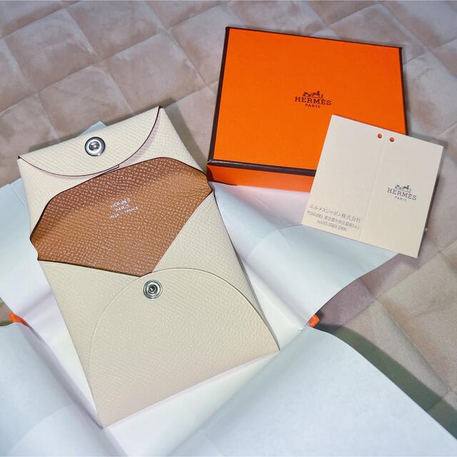 新品・未使用品】エルメス バスティア 小銭入れ ヴェルソ ナタ 新品・未使用品】エルメス バスティア 小銭入れ ヴェルソ ナタ