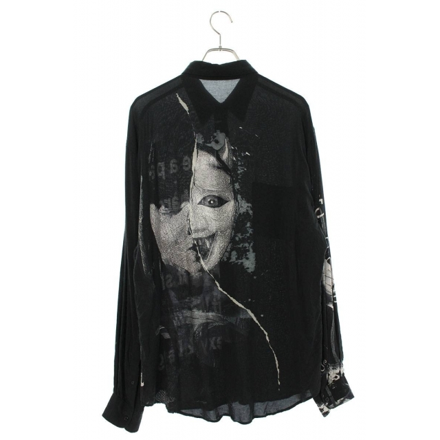 Yohji Yamamoto - ヨウジヤマモト 般若左胸長袖シャツ 3の通販 Yohji Yamamoto - ヨウジヤマモト 般若左胸長袖シャツ 3の通販