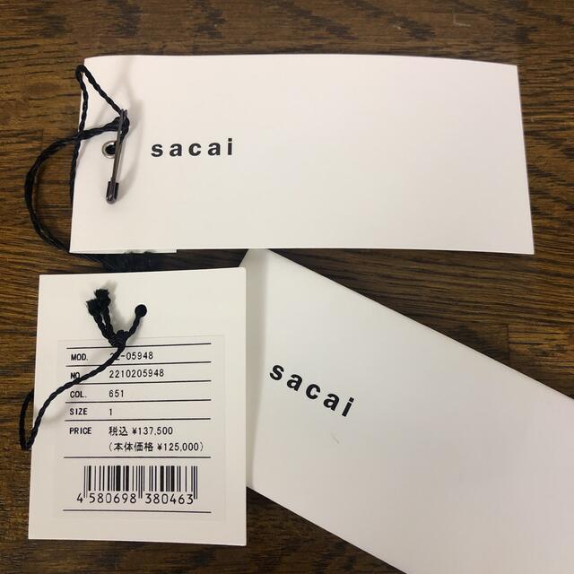 sacai - sacai サカイ ショートトレンチ サイズ1 完売品 美品の sacai - sacai サカイ ショートトレンチ サイズ1 完売品 美品の