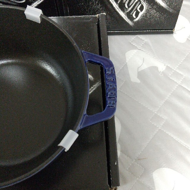STAUB - 新品 ストウブ Wa-NABE S Lily リリー クランブルーの STAUB - 新品 ストウブ Wa-NABE S Lily リリー クランブルーの