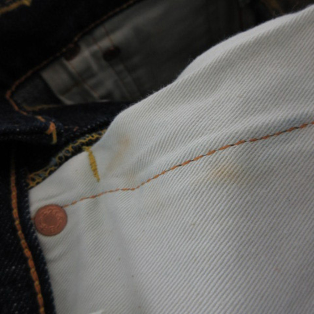 EVISU 阪神タイガース 優勝記念虎刺繍 デニムパンツ 2001 W28 EVISU 阪神タイガース 優勝記念虎刺繍 デニムパンツ 2001 W28