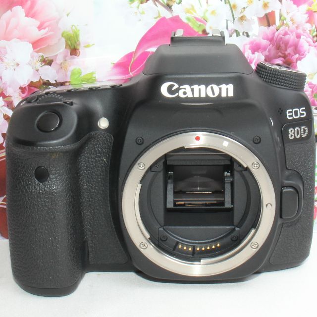 ❤️予備バッテリー付❤️Canon EOS 80D ダブルレンズ ❤️予備バッテリー付❤️Canon EOS 80D ダブルレンズ