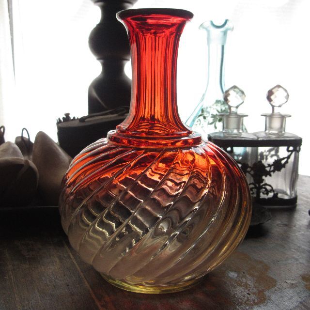 Baccarat - アンティークバカラ 1800年代後半~「Bambou Torse Baccarat - アンティークバカラ 1800年代後半~「Bambou Torse