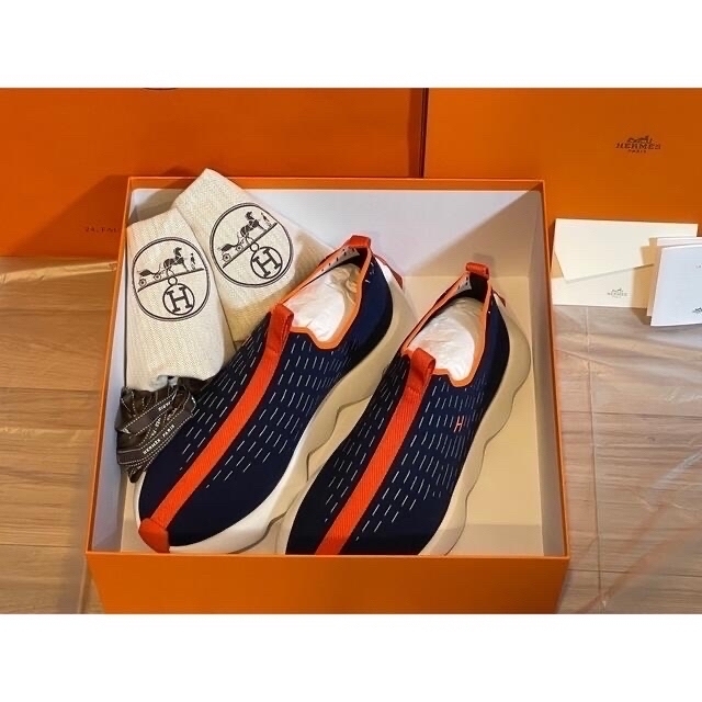 HERMES エルメス エクレール スニーカー 新品未使用 メンズサイズ 43 HERMES エルメス エクレール スニーカー 新品未使用 メンズサイズ 43