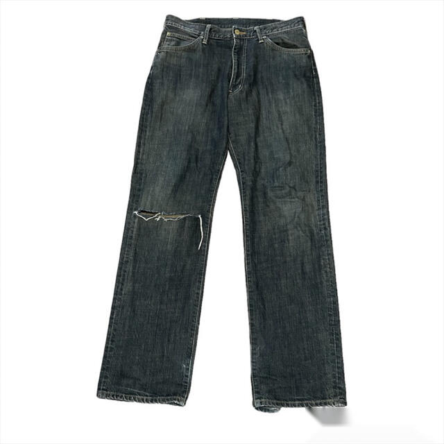 Wrangler - 【Wrangler】vintage ラングラー ボロボロ デニム Wrangler - 【Wrangler】vintage ラングラー ボロボロ デニム