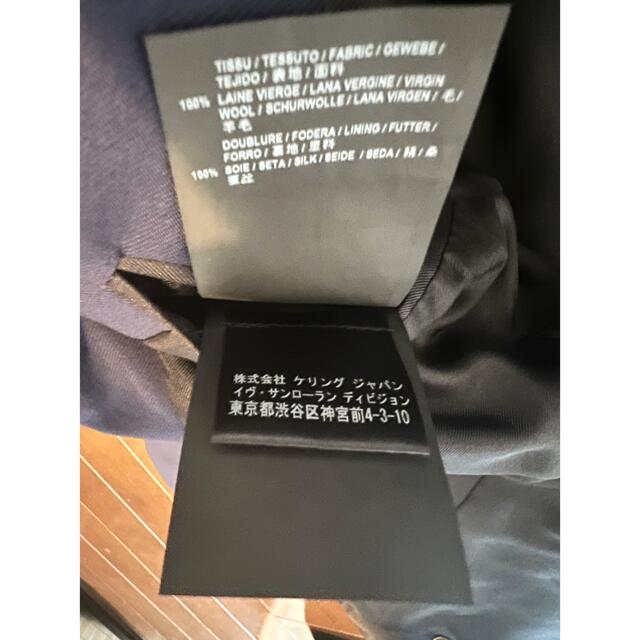 SAINT LAURENT - サンローラン ジャケット サイズ44 ネイビーの SAINT LAURENT - サンローラン ジャケット サイズ44 ネイビーの