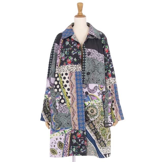 ETRO - エトロ コート 総柄 ステンカラーコート バルマカーン ETRO - エトロ コート 総柄 ステンカラーコート バルマカーン
