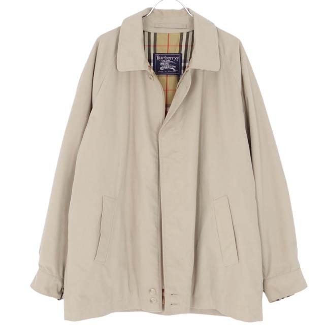 BURBERRY - バーバリー ジャケット 英国製 ブルゾン コットン 中 BURBERRY - バーバリー ジャケット 英国製 ブルゾン コットン 中
