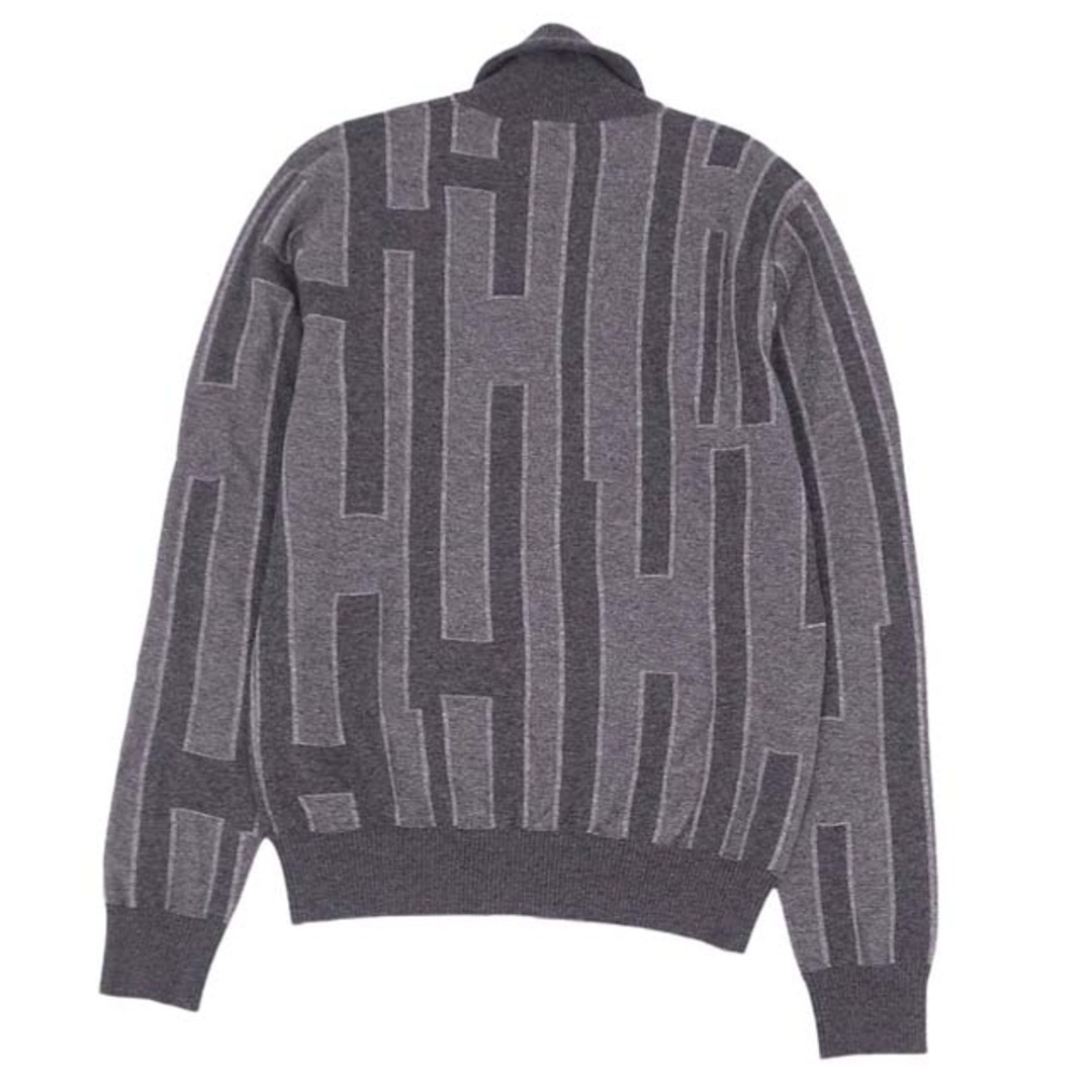 HERMES - エルメス ニット ドライバーズニット Hロゴ カシミヤ HERMES - エルメス ニット ドライバーズニット Hロゴ カシミヤ