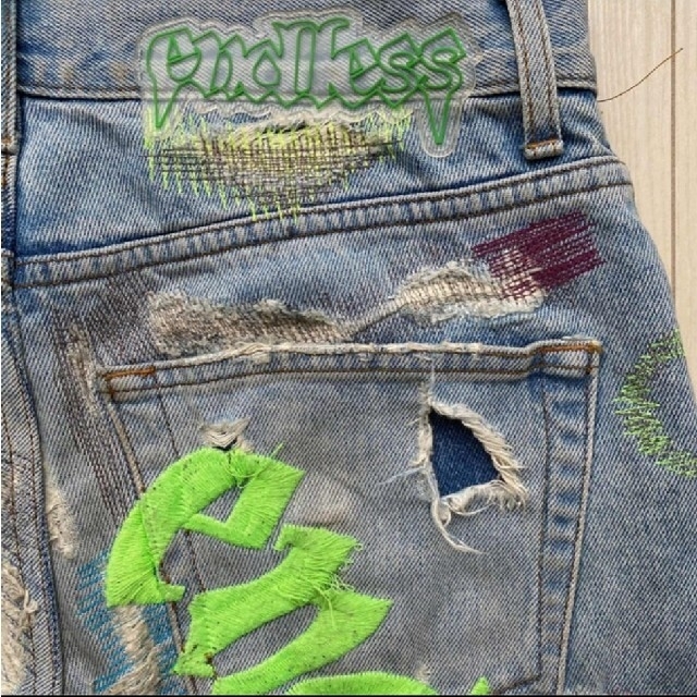 REVLON - Endless Denim Neon Greenの通販 by anarchic REVLON - Endless Denim Neon Greenの通販 by anarchic