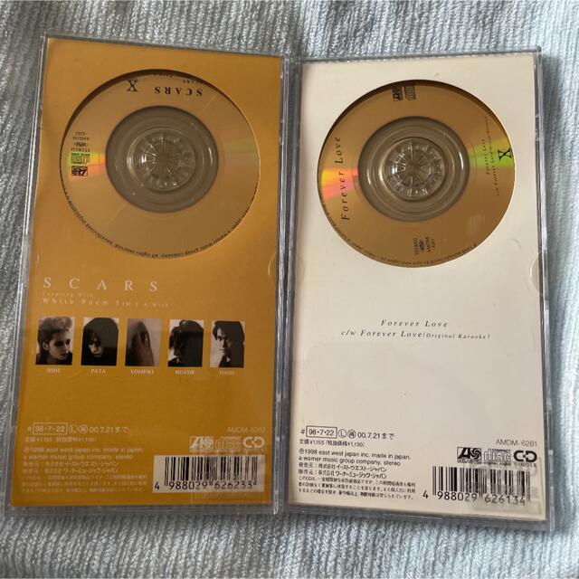X JAPAN 限定品 SCARS Forever Love ゴールドディスクの通販 by X JAPAN 限定品 SCARS Forever Love ゴールドディスクの通販 by