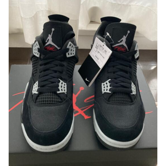 Nike Nike Air Jordan4 Se Black And Lightsteelの通販 By Visews Shop|ナイキならラクマ