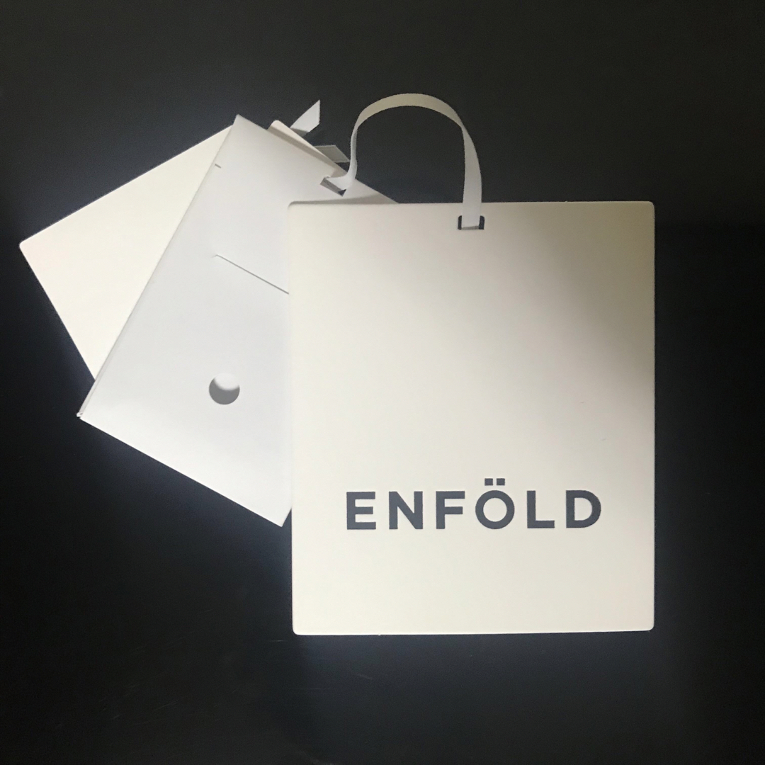 ENFOLD - 【ENFOLDエンフォルド】シアーシャツワンピース シアー ENFOLD - 【ENFOLDエンフォルド】シアーシャツワンピース シアー