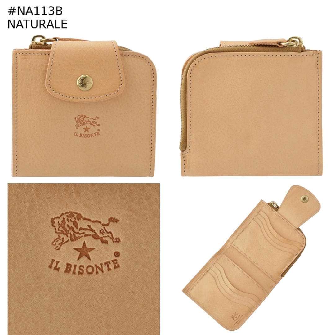 IL BISONTE - イルビゾンテ IL BISONTE 財布 二つ折り L字 IL BISONTE - イルビゾンテ IL BISONTE 財布 二つ折り L字