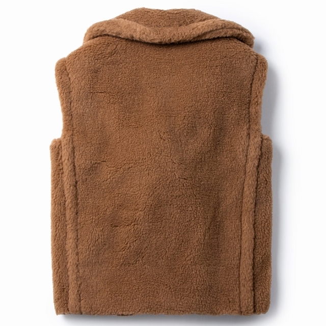 Max Mara - MAX MARA テディベア ショート ジレ TEDDYの通販 by Max Mara - MAX MARA テディベア ショート ジレ TEDDYの通販 by