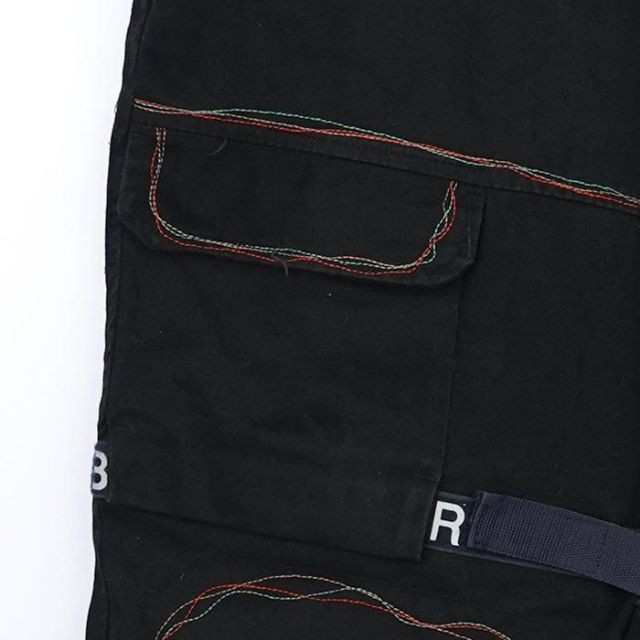 マリテフランソワジルボーシャトルパンツ 40M 刺繍黒ブラック マリテフランソワジルボーシャトルパンツ 40M 刺繍黒ブラック