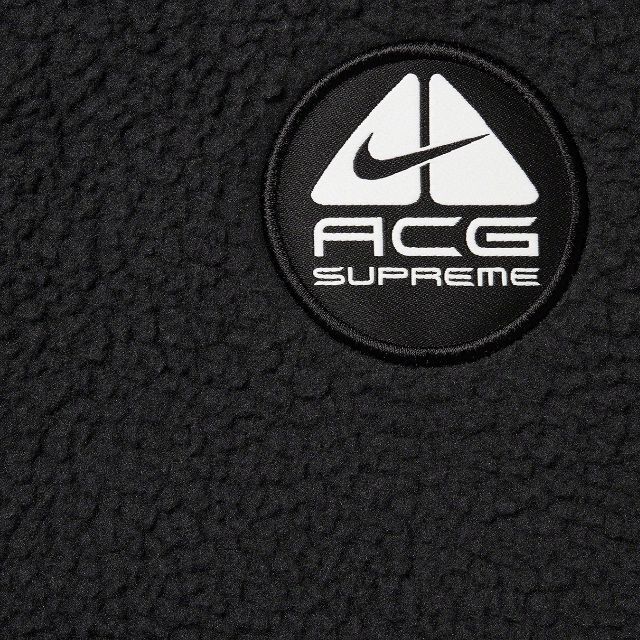 Supreme/Nike ACG Fleece Pullover 黒 XL Supreme/Nike ACG Fleece Pullover 黒 XL