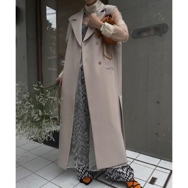Ameri VINTAGE - LONG VEST SET SHEER DRESSの通販 by yui Ameri VINTAGE - LONG VEST SET SHEER DRESSの通販 by yui