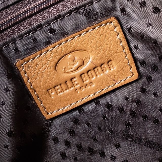 PELLE BORSA - ペレボルサ PELLE BORSA ☆ レザー コンビ PELLE BORSA - ペレボルサ PELLE BORSA ☆ レザー コンビ